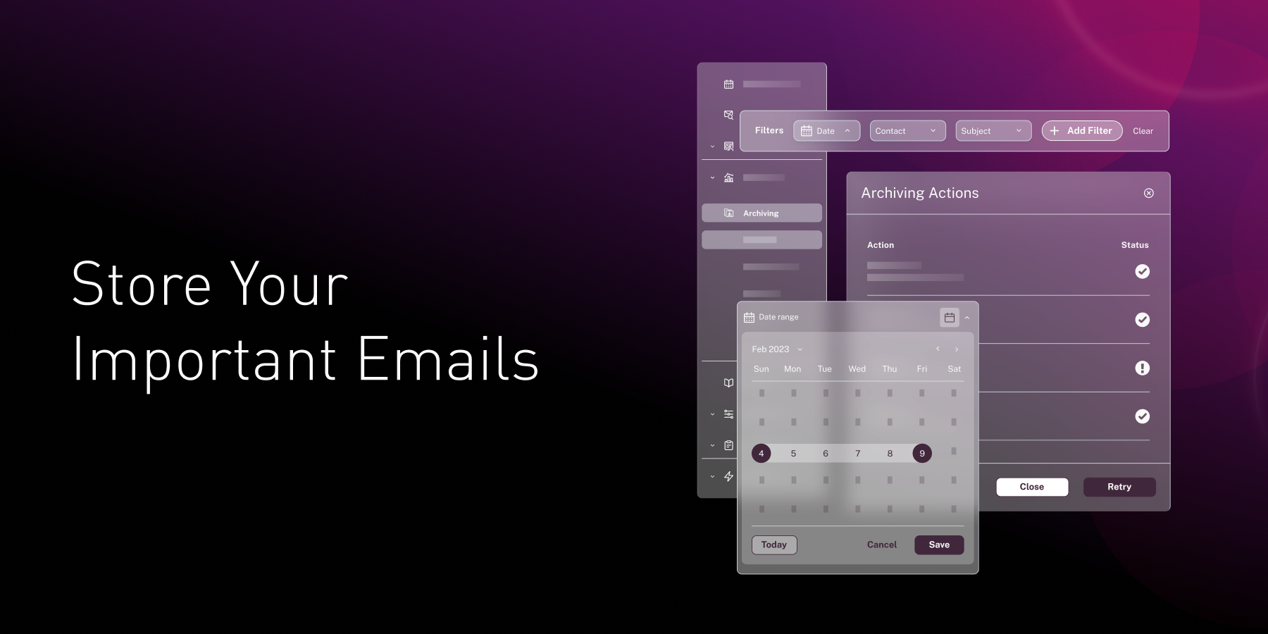 Email Archiving Solutions - Check Point Software