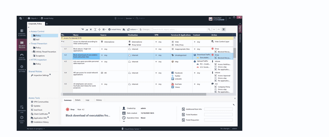 Hybrid Data Center Security - Check Point Software